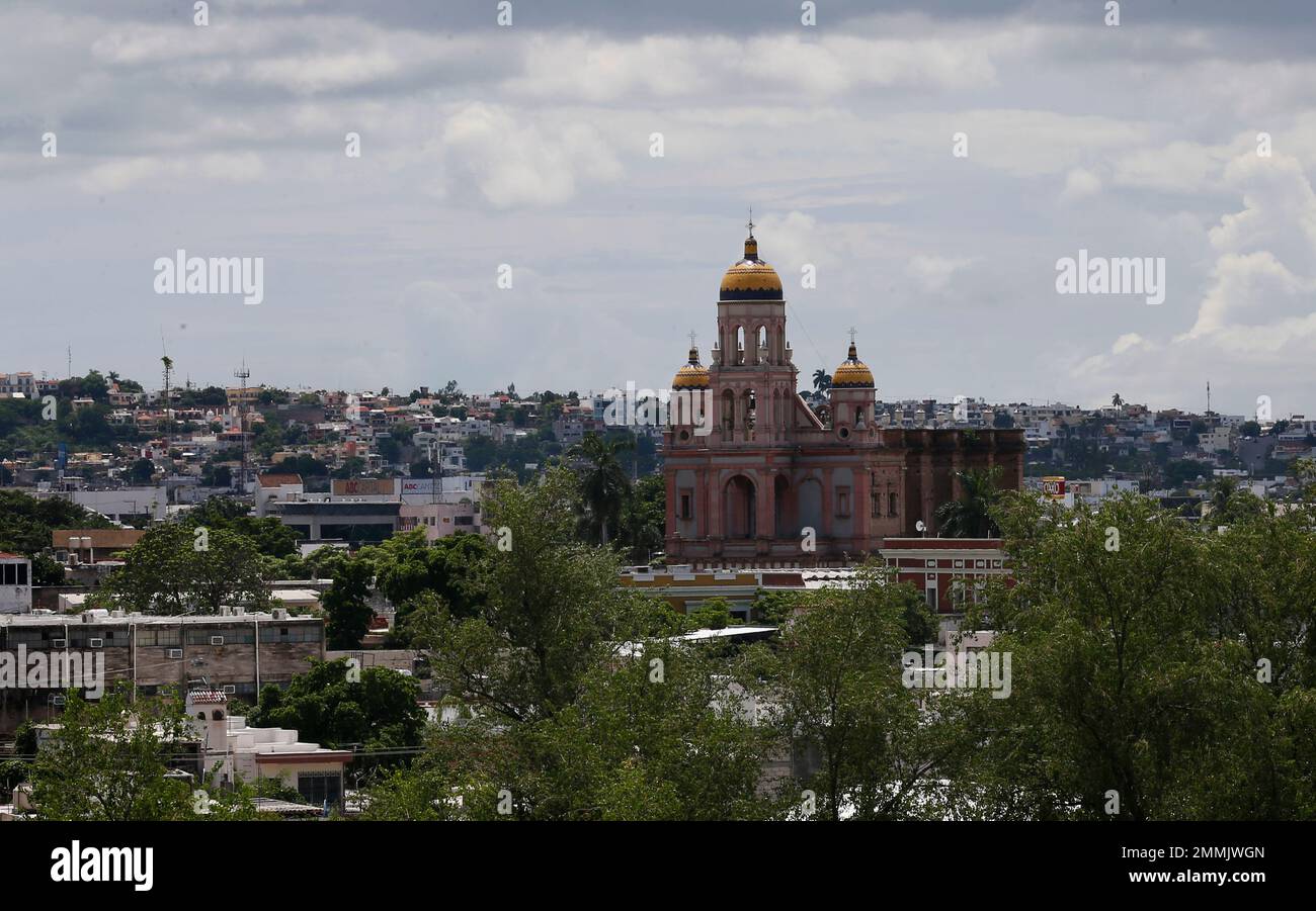 The Sacred Heart of Jesus Sanctuary stands in Culiacan, Sinaloa state ...