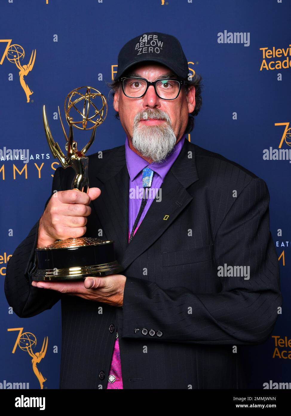 Terry Pratt, winner of the award for outstanding cinematography for a ...