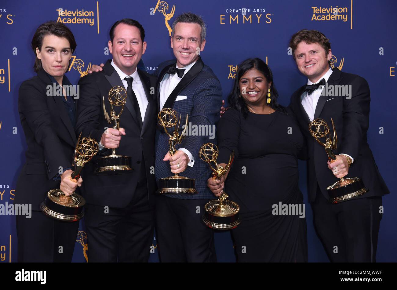 Kate Kunath, left, Ed O'Keefe, Nathan Thornburgh, Nitya Chambers, and ...