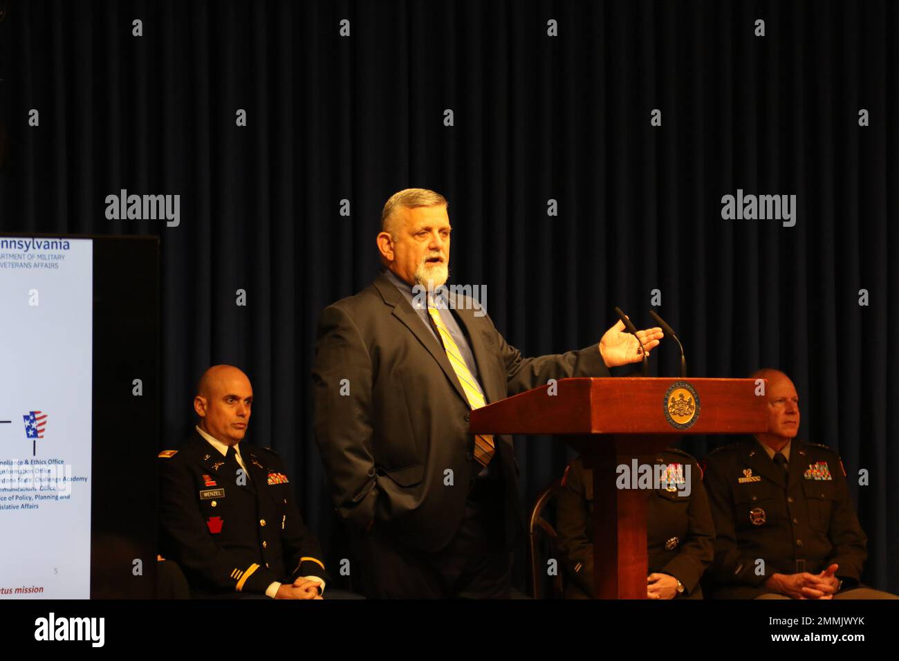Retired Col. Mark Ferraro, Executive Deputy Secretary of the ...
