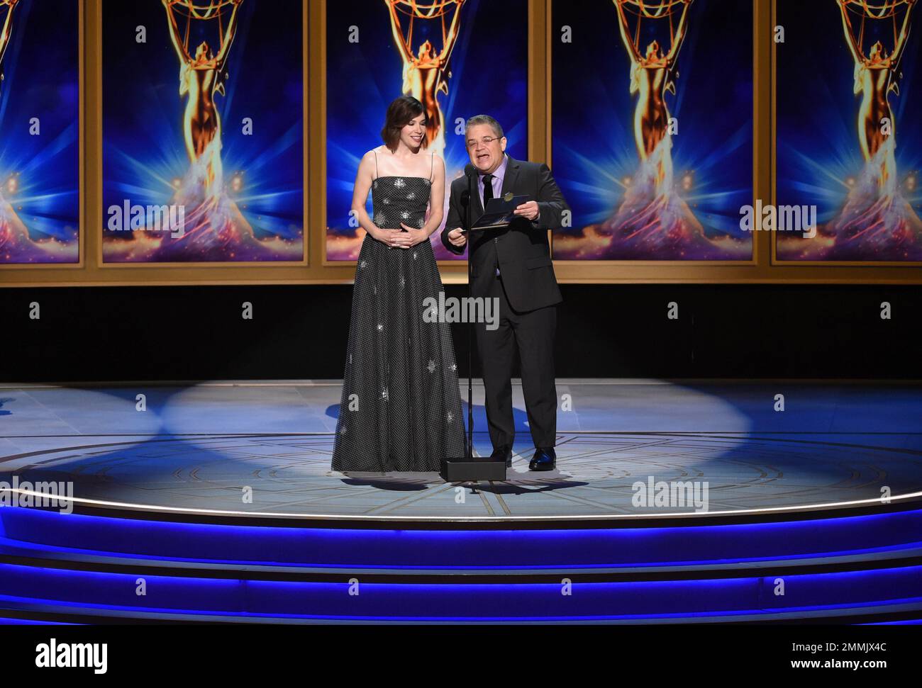 EXCLUSIVE - Carrie Brownstein, left, and Patton Oswalt the award for ...