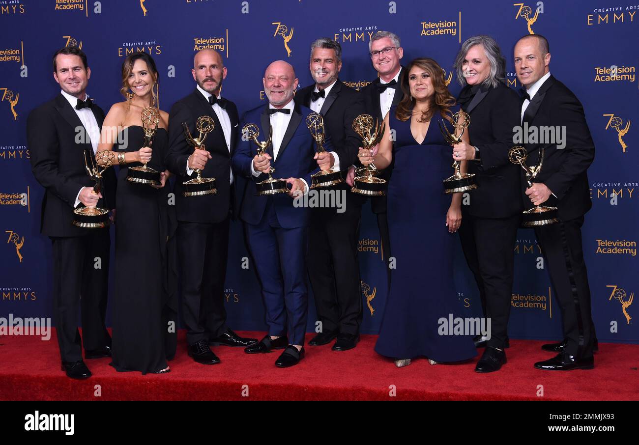 David George, left, Jordana Hochman, Rob Eric, David Collins, Michael ...