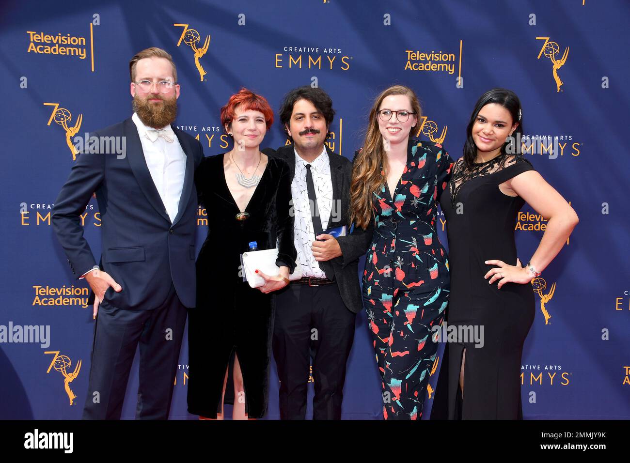 Mike Perry, from left, Maya Edelman, Isam Prado, Barbara Benas, and ...