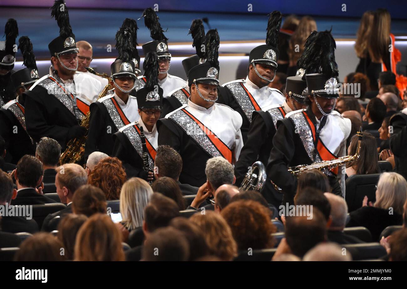 EXCLUSIVE - The Riverside Community College "RCC" Band during night two ...