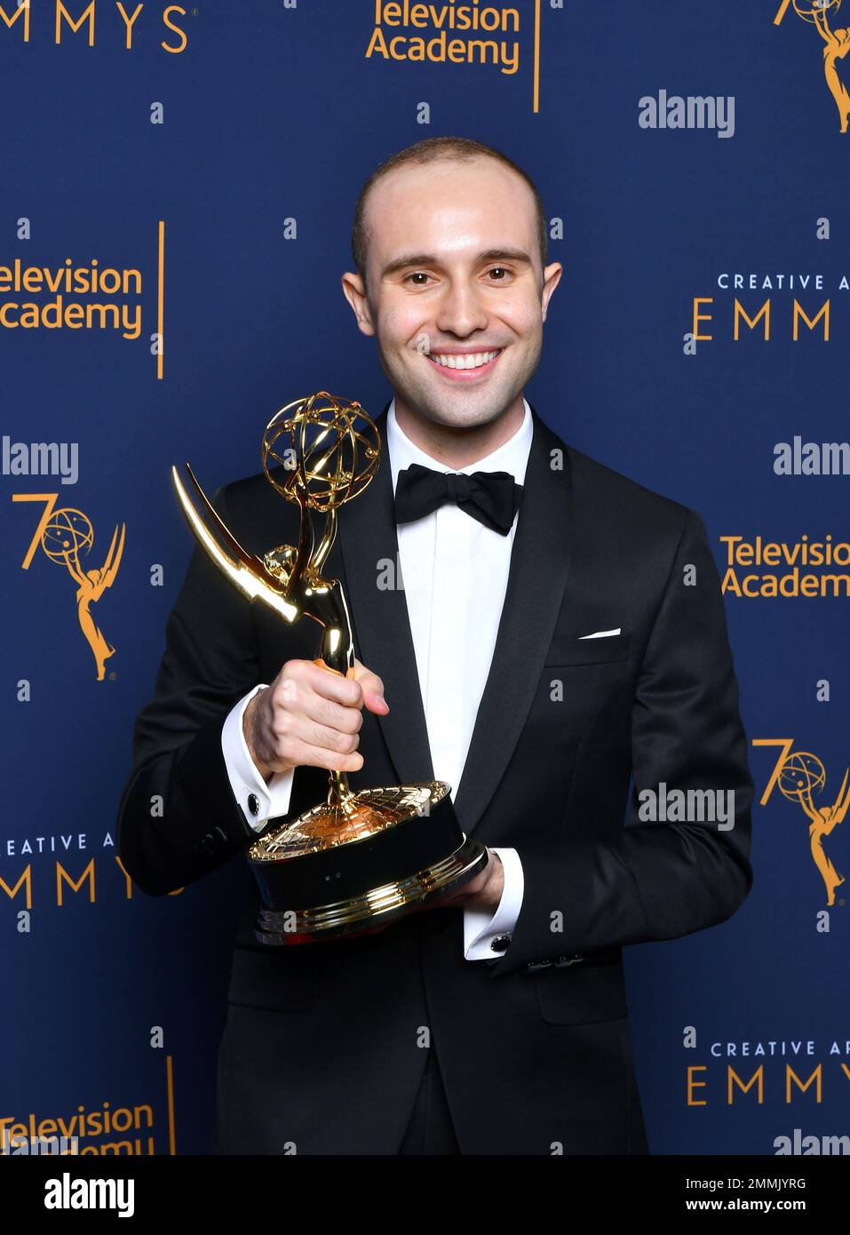 Charlie Webb, winner of the award for outstanding writing for a variety ...