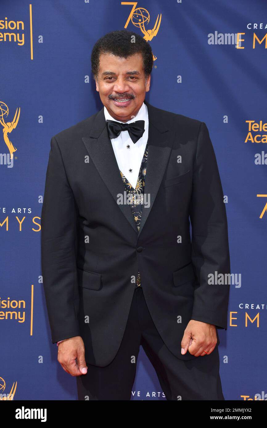 Neil deGrasse Tyson arrives at night two of the Television Academy's ...