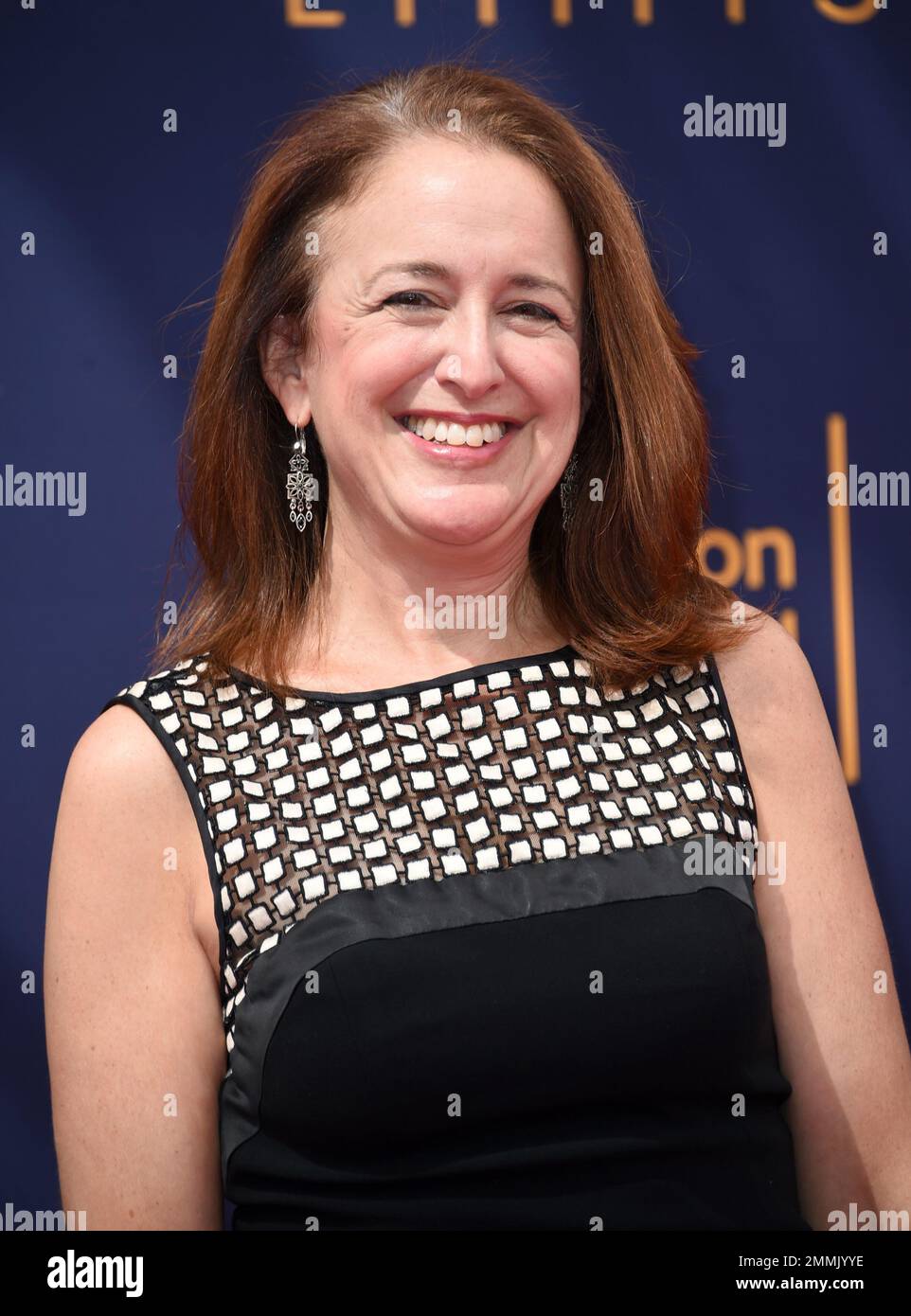 Lisa Diamond arrives at night two of the Creative Arts Emmy Awards at ...