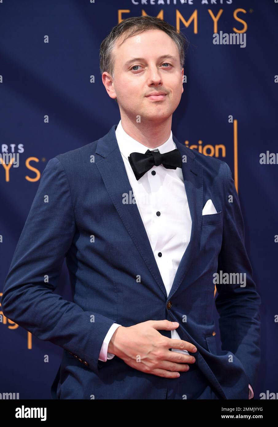 Elliot Thompson arrives at night two of the Creative Arts Emmy Awards ...