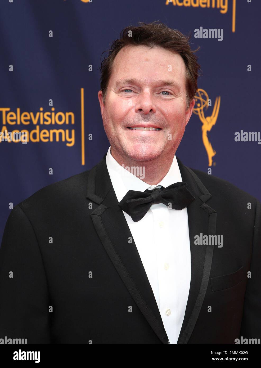 James Nelson arrives at night two of the Television Academy's 2018 ...