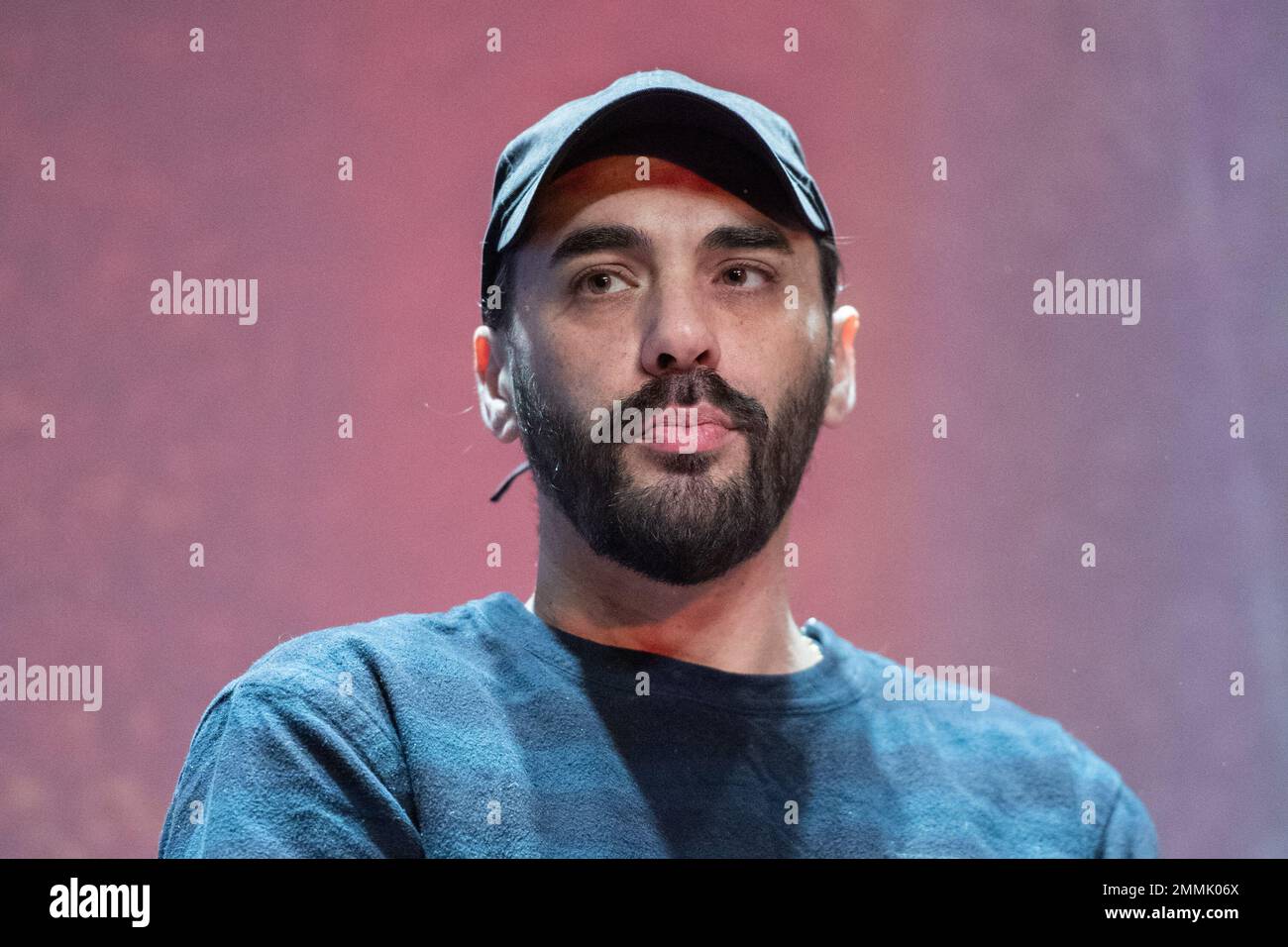 Gringe attending the Closing Ceremony for the 30th Gerardmer ...