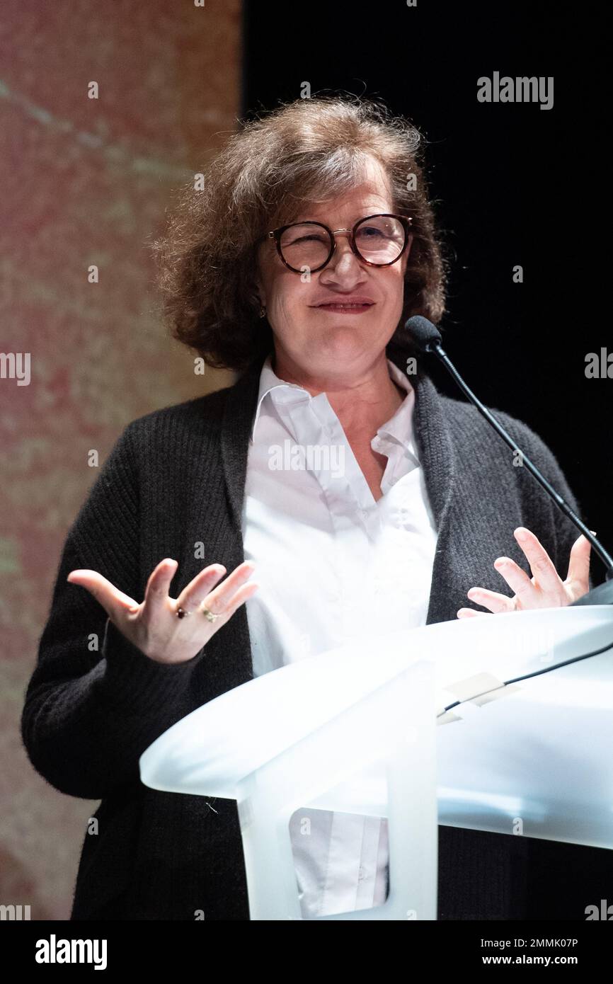 Anne Le Ny attending the Closing Ceremony for the 30th Gerardmer ...