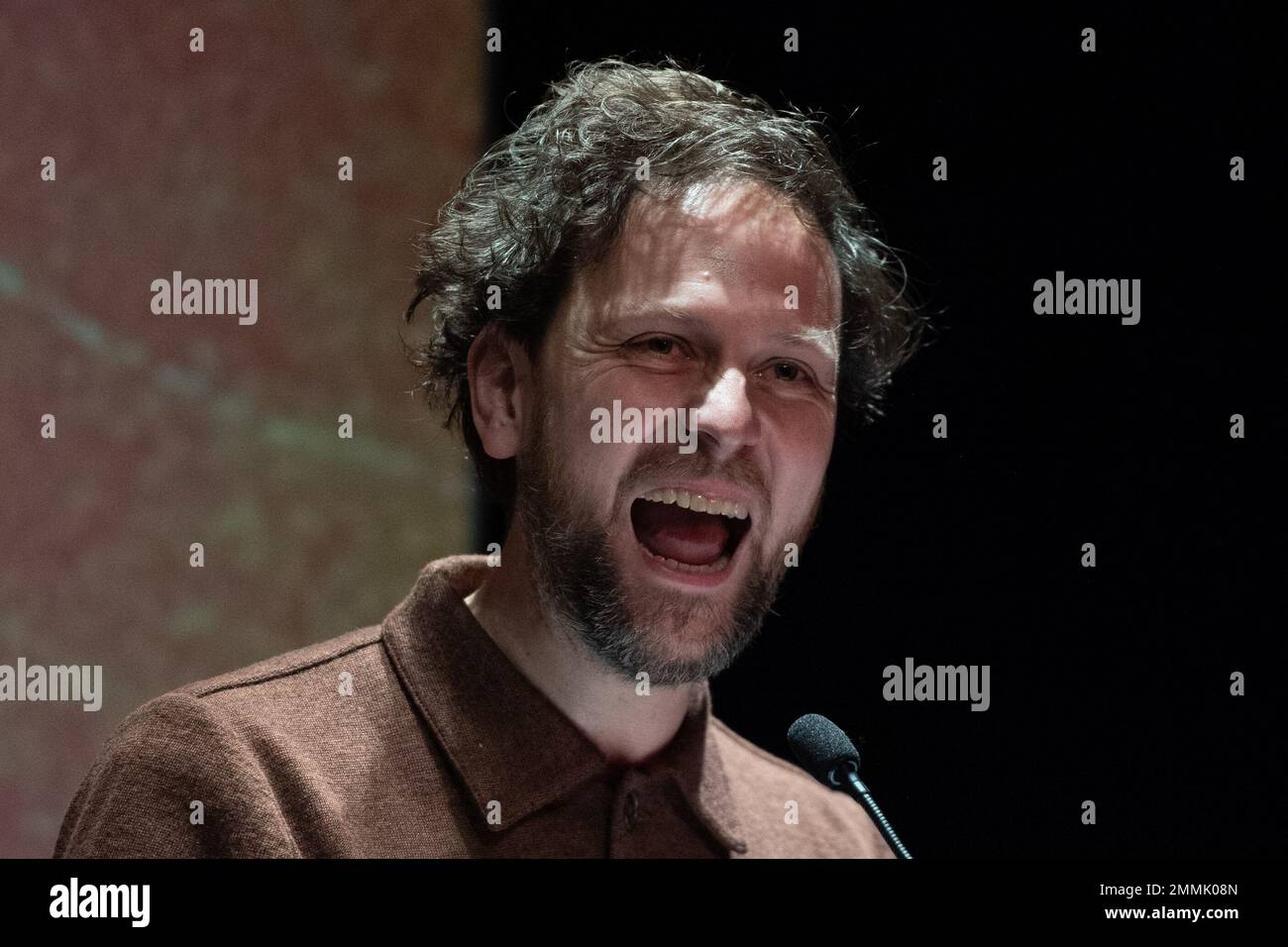 Pierre Rochefort attending the Closing Ceremony for the 30th Gerardmer ...