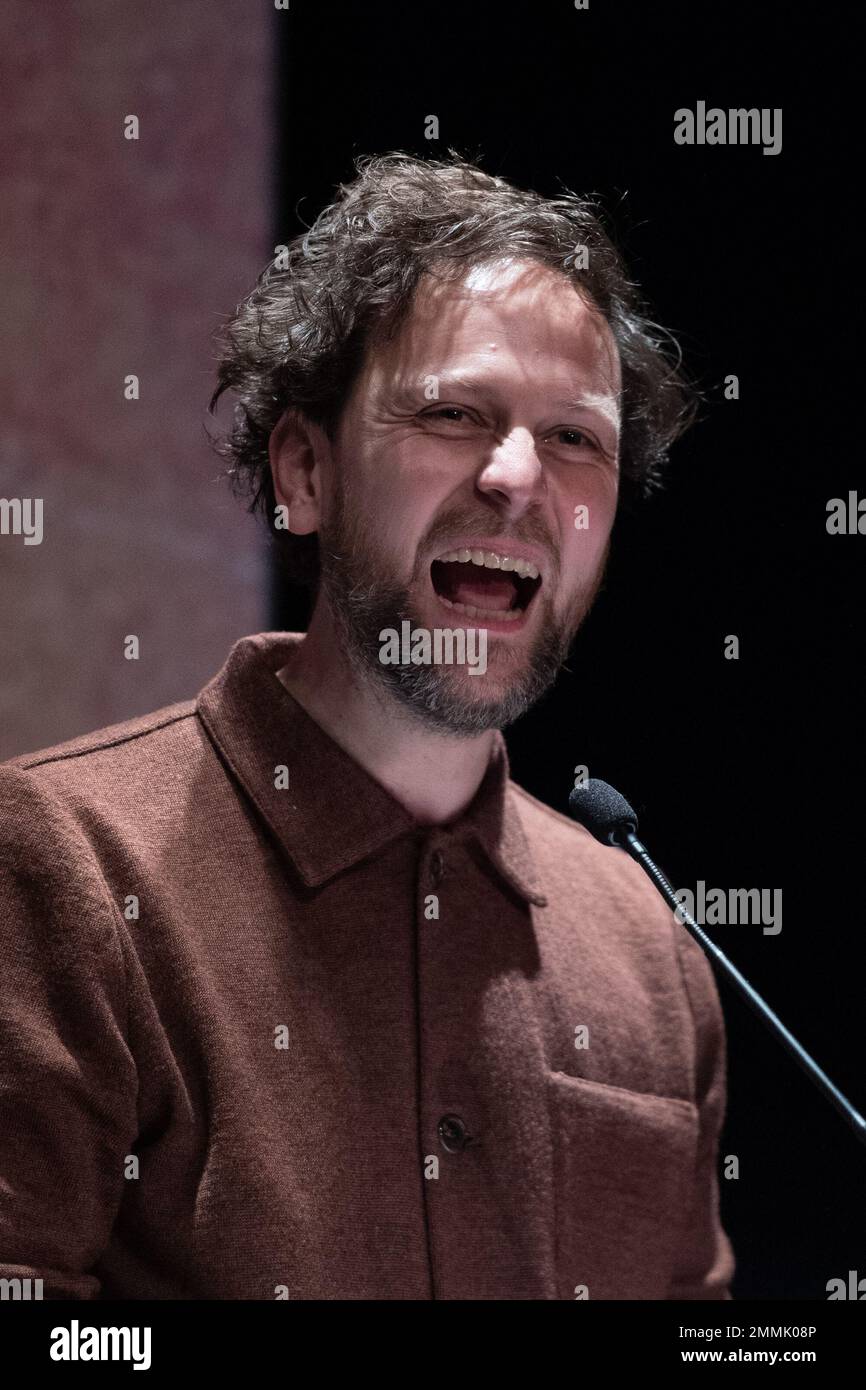 Pierre Rochefort attending the Closing Ceremony for the 30th Gerardmer ...