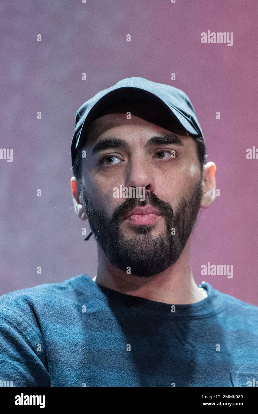 Gringe attending the Closing Ceremony for the 30th Gerardmer ...