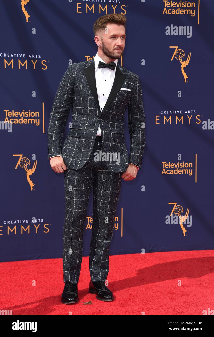 Travis Wall arrives at night two of the Creative Arts Emmy Awards at ...