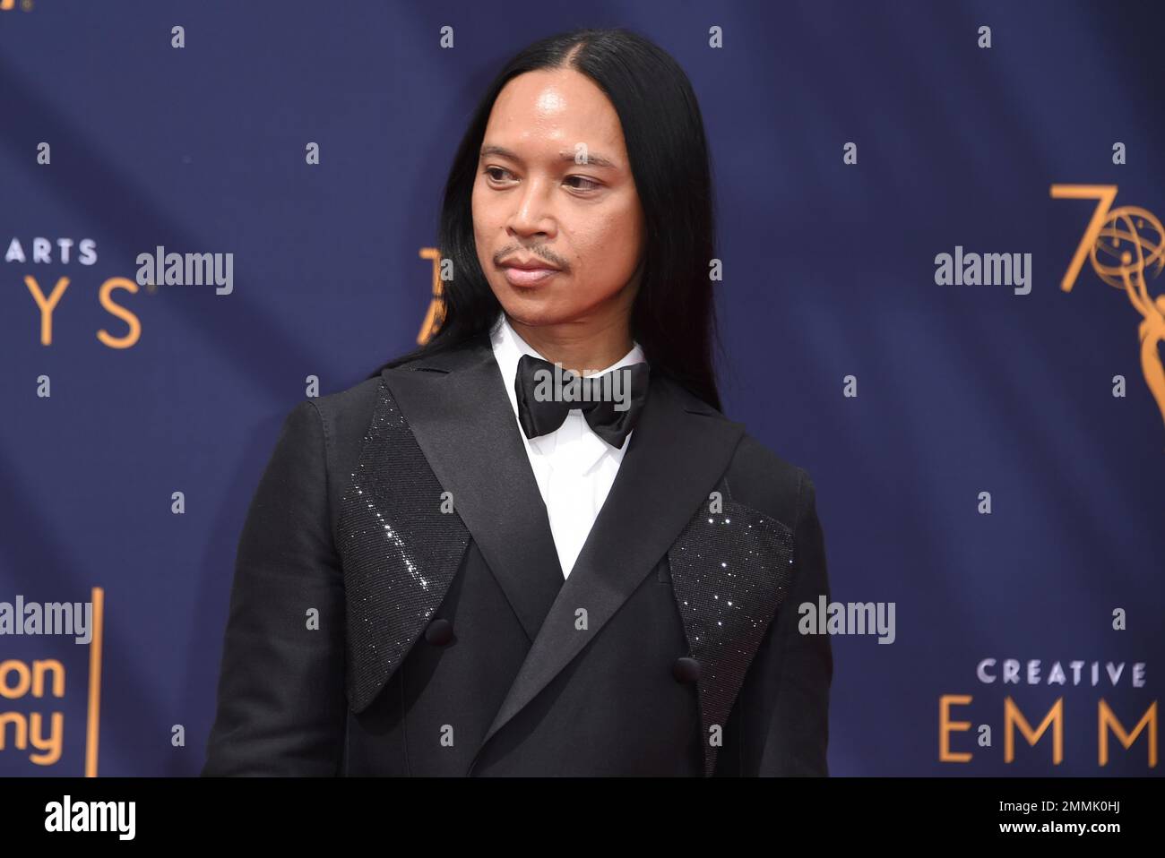 Zelda Goco arrives at night two of the Creative Arts Emmy Awards at The ...