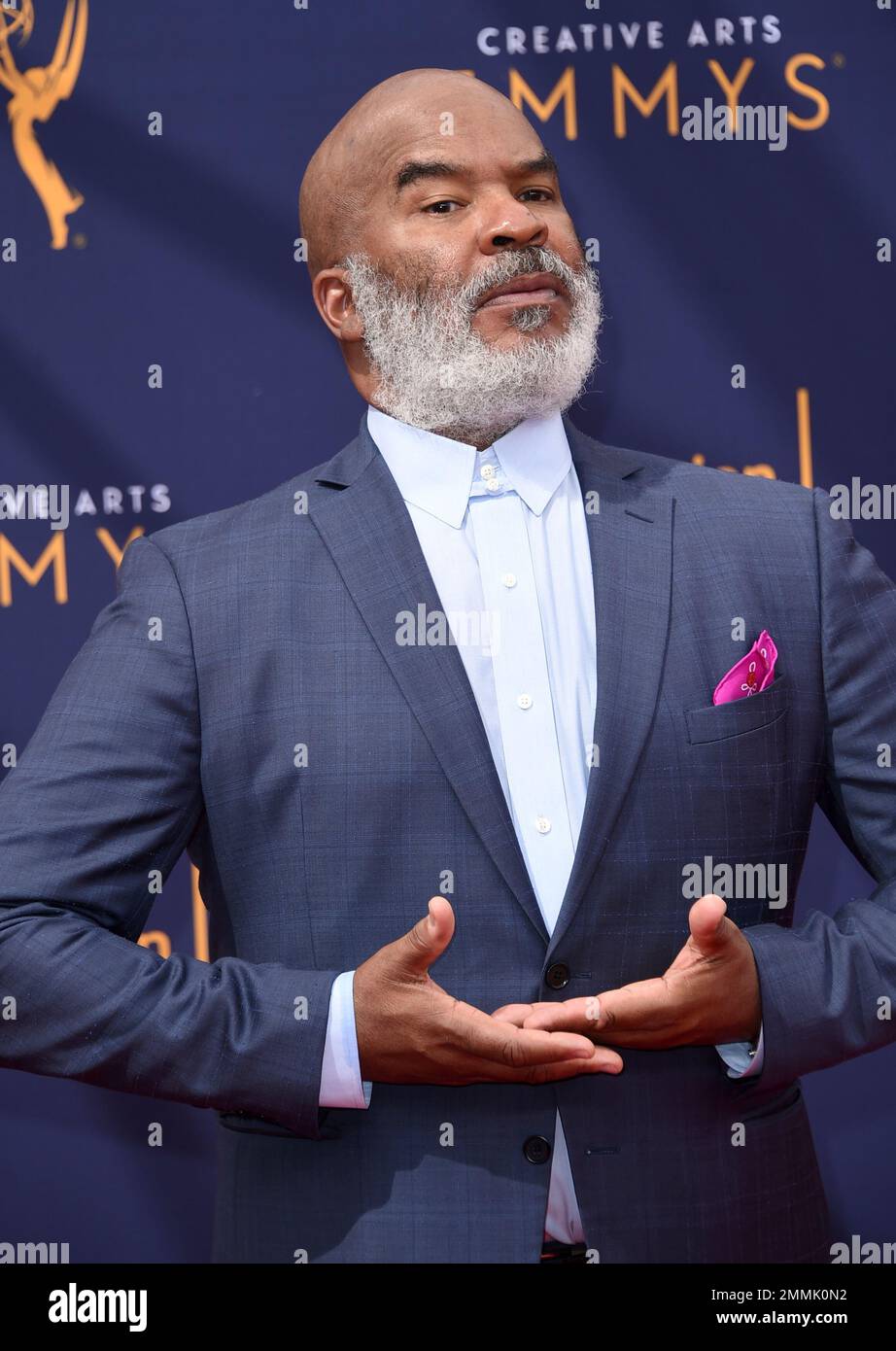 David Alan Grier arrives at night two of the Creative Arts Emmy Awards ...