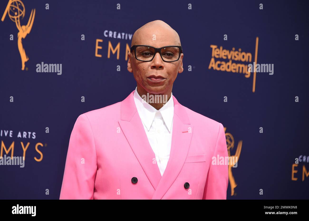 RuPaul Charles arrives at night two of the Creative Arts Emmy Awards at ...
