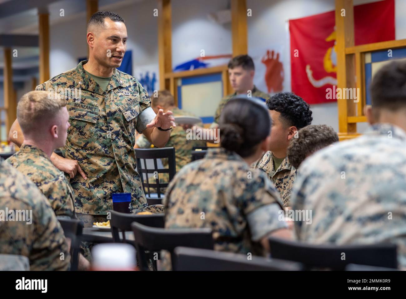 U.S. Marine Corps Lt. Col. Saúl Manzanet, the commanding officer of ...