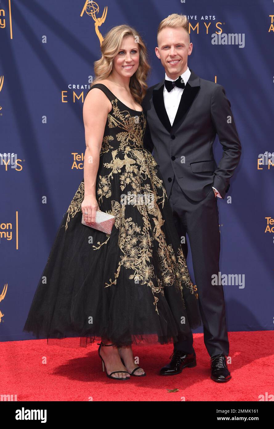 Asher Fogle Paul, left, and Justin Paul arrive at night two of the ...