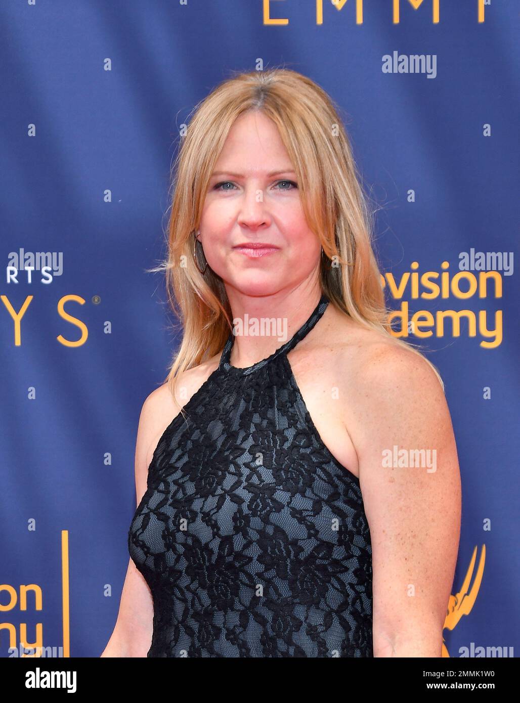 Heather Cantrell arrives at night two of the Television Academy's 2018 ...