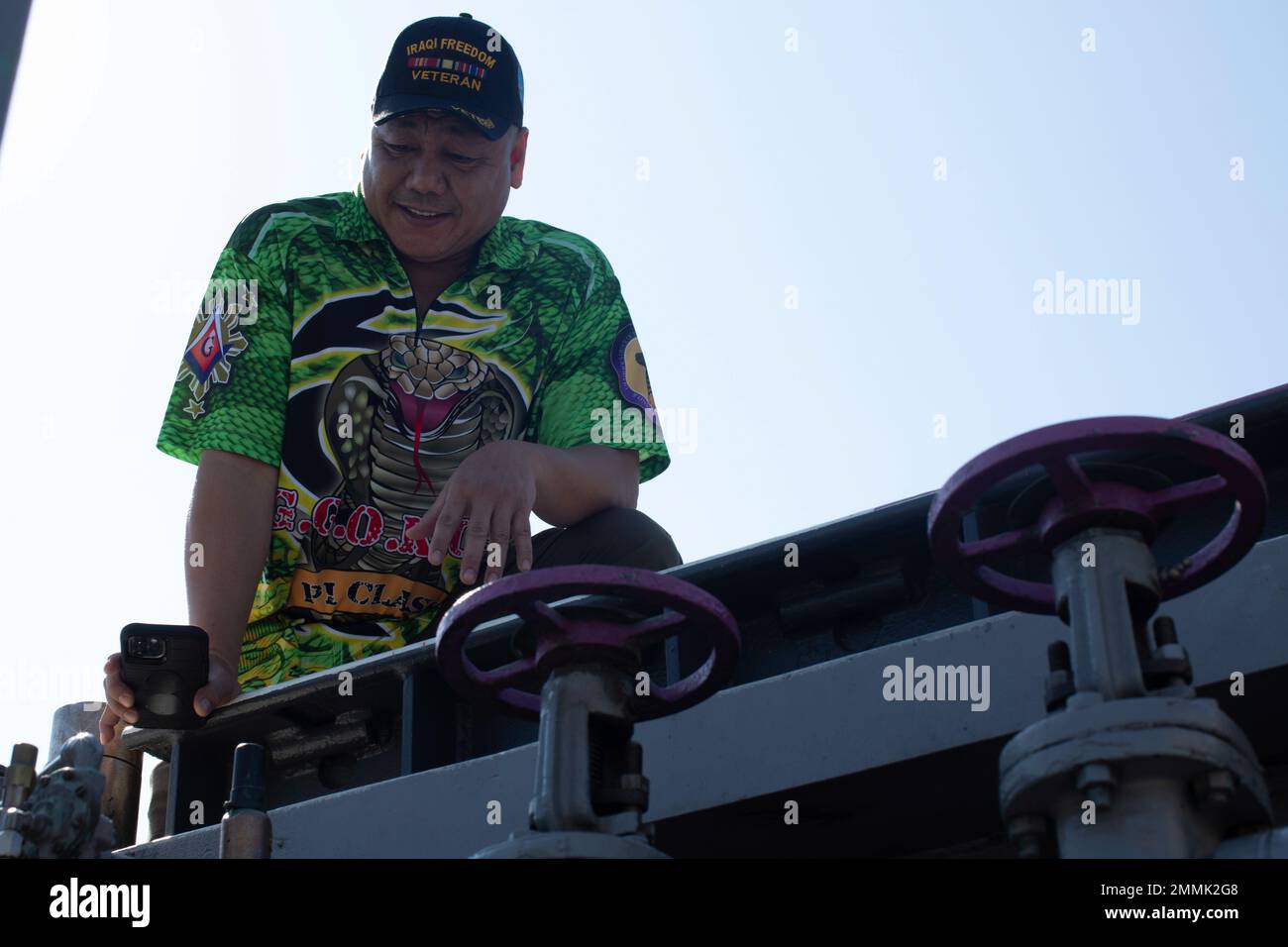 220925-N-LZ839-1295 NORFOLK, Va. (Sept. 20, 2022) A plank owner ...