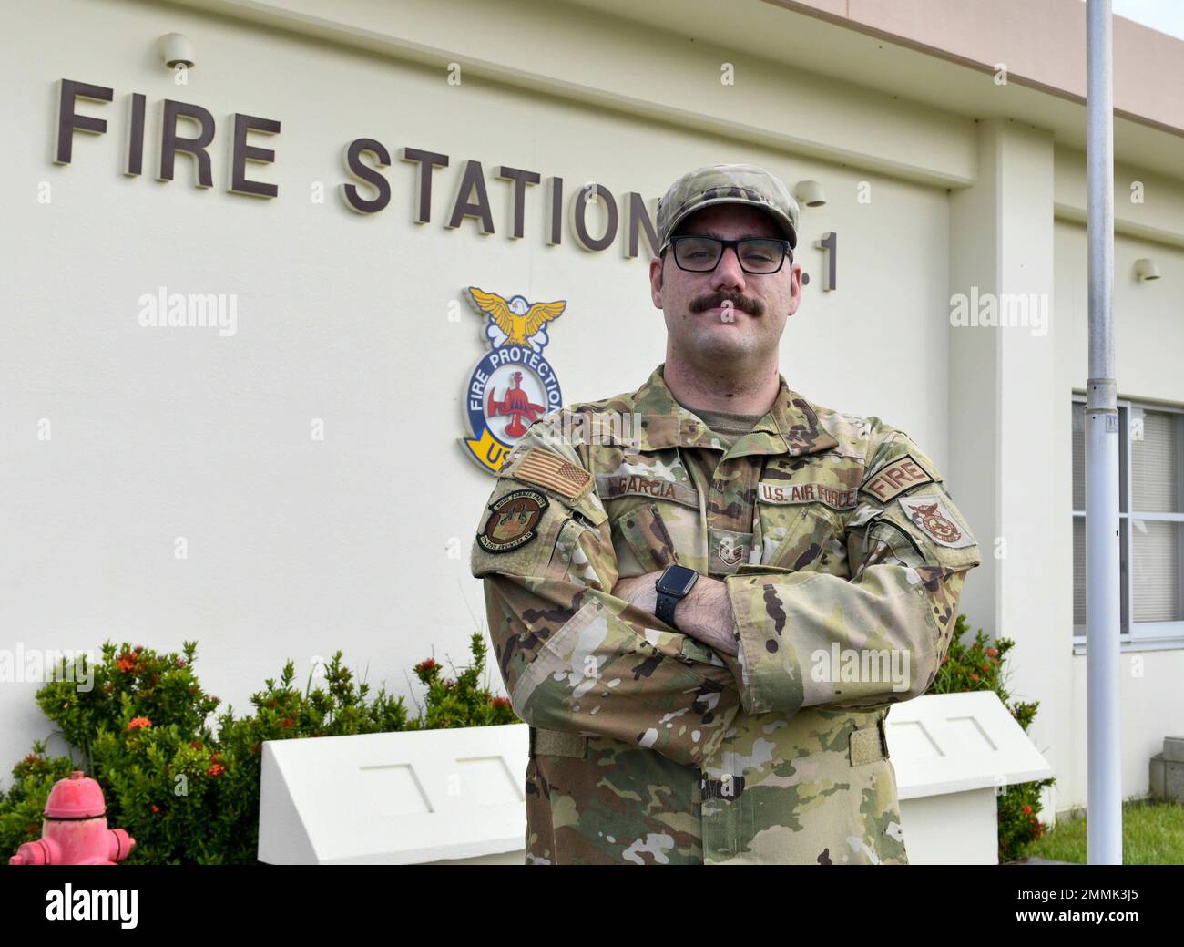 U.S. Air Force Staff Sgt. Jeremy Garcia, 18th Civil Engineer Squadron ...