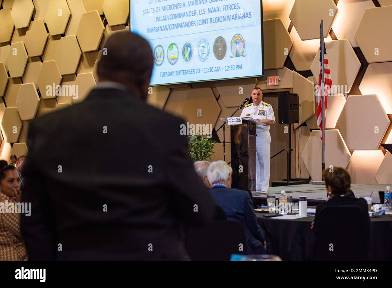TUMON, Guam (Sept. 20, 2022) - Joint Region Marianas Commander Rear Adm ...