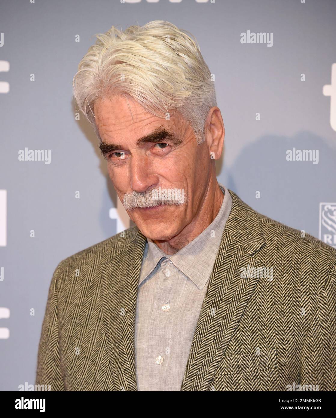 Sam Elliott attends the press conference for "A Star Is Born" on day 4 ...