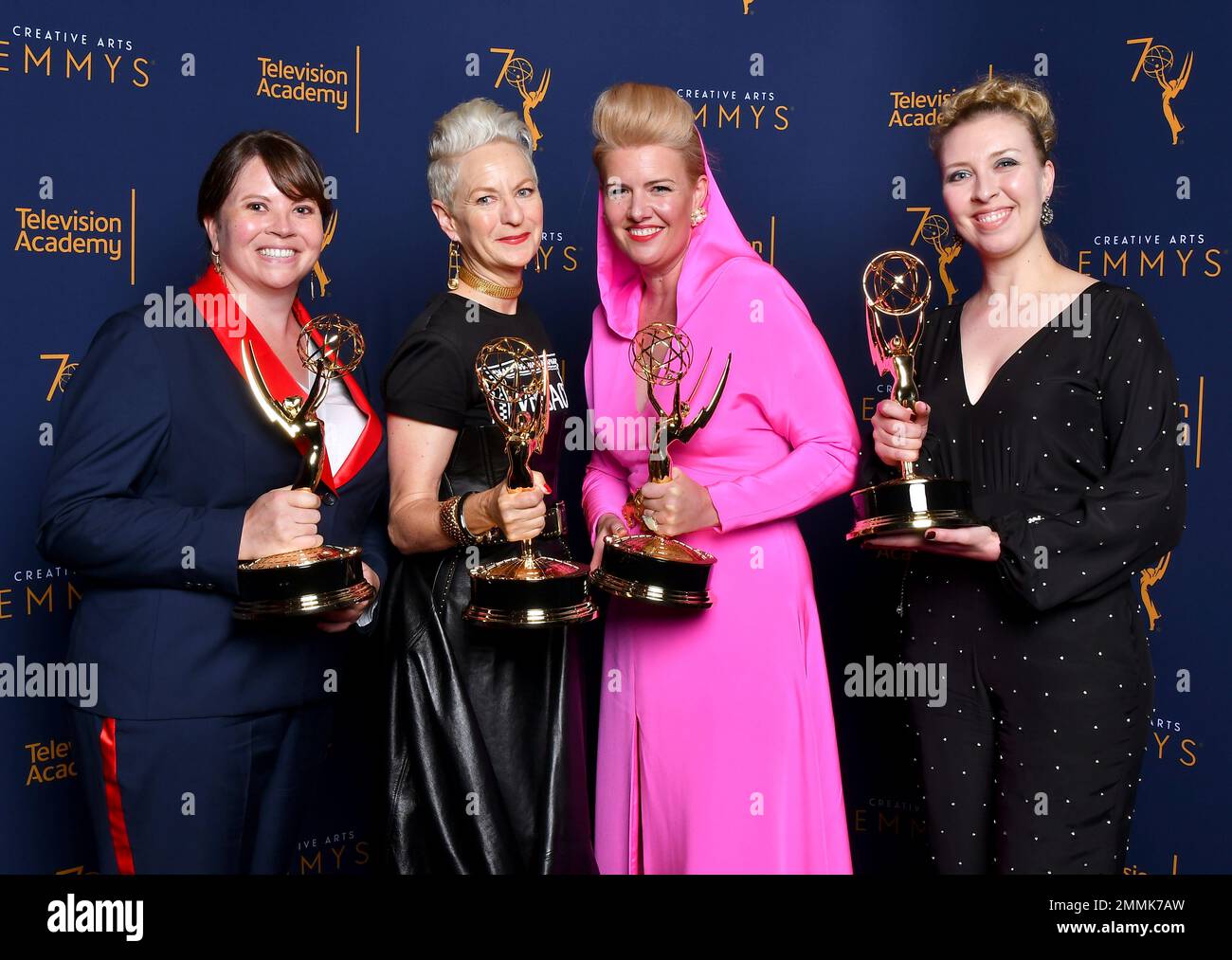 Nora Pedersen, from left, Lou Eyrich, Allison Leach, and Rebecca Guzzi ...