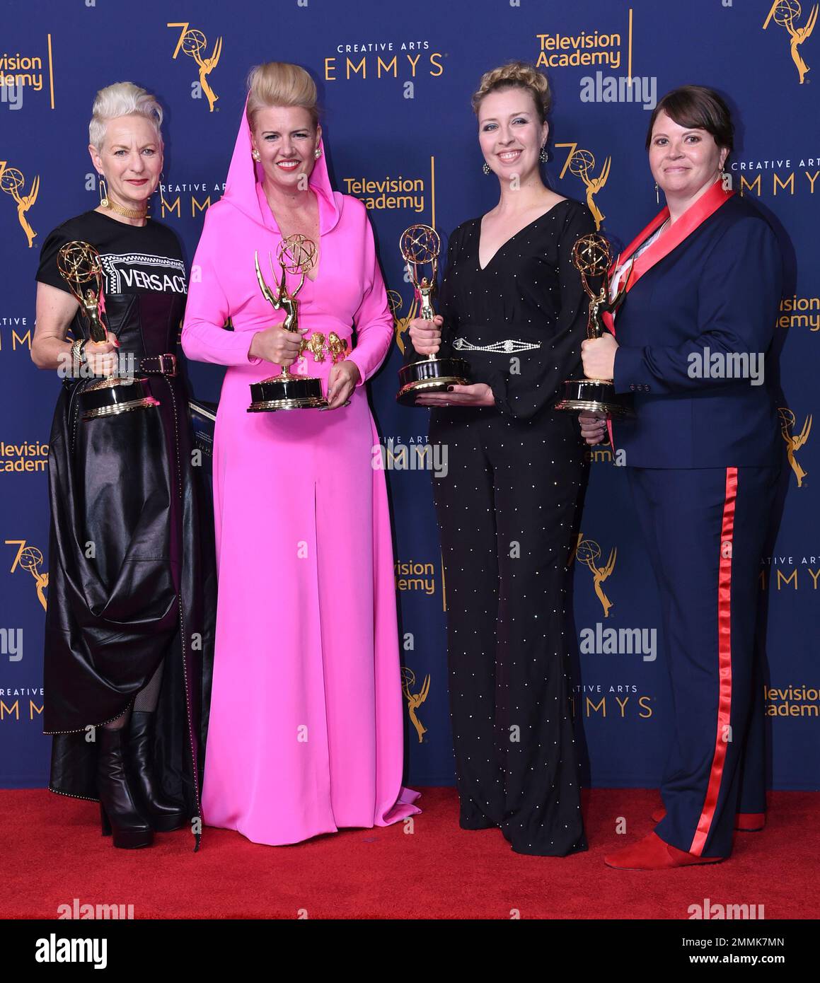 Lou Eyrich, from left, Allison Leach, Rebecca Guzzi, and Nora Pedersen ...