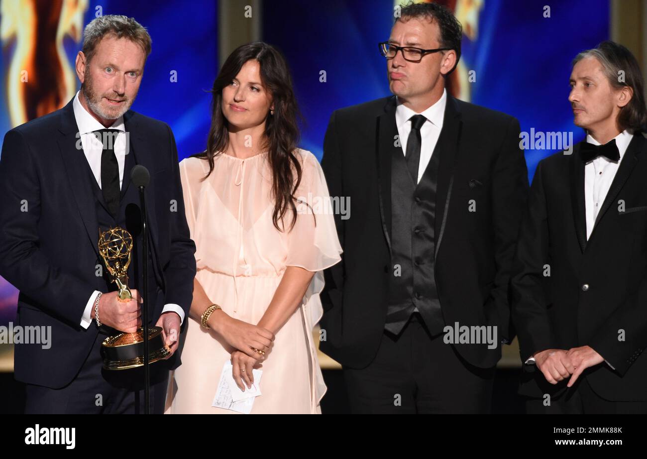 EXCLUSIVE - Richard Dyer and, from left, Onnalee Blank, Mathew Waters ...