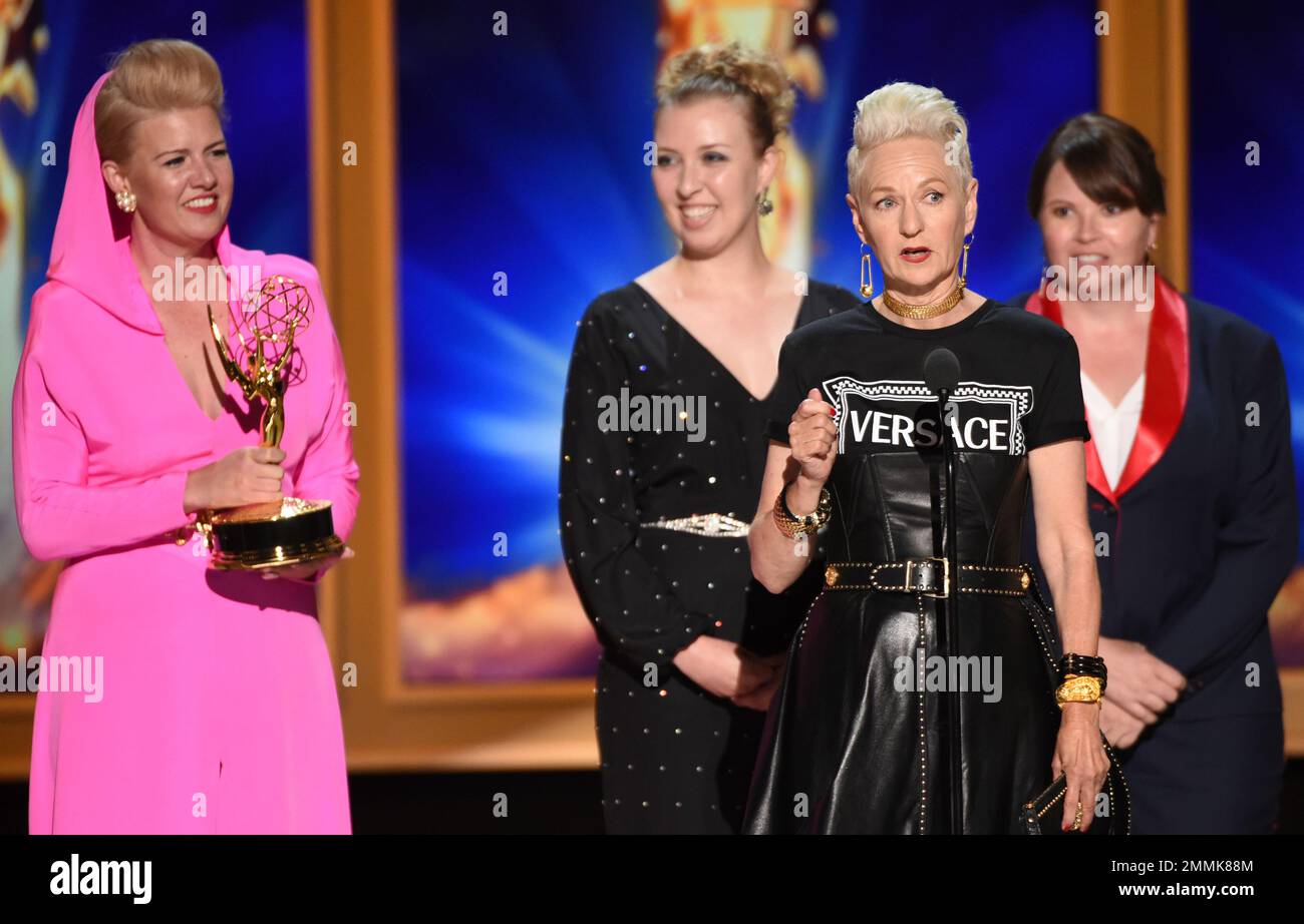 EXCLUSIVE - Allison Leach and , from left, Rebecca Guzzi, Lou Eyrich ...