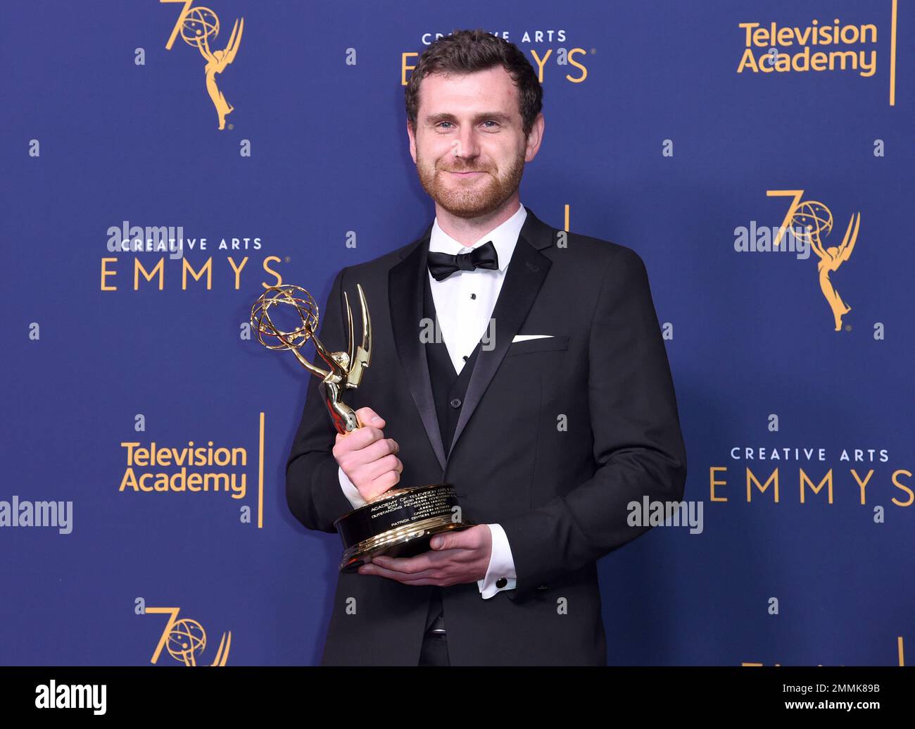 Patrick Bryson, winner of the award for outstanding achievement in ...