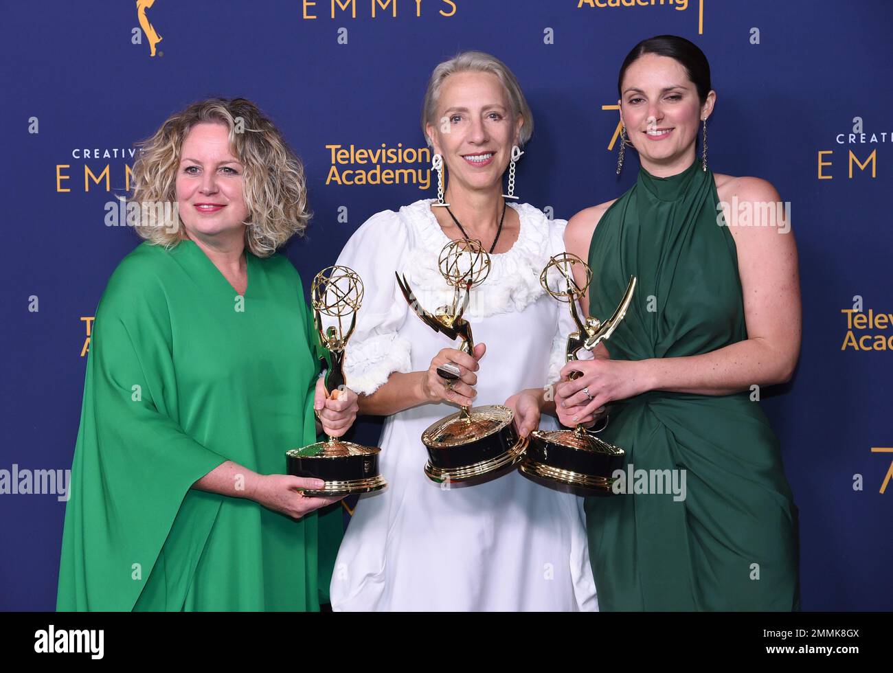 Kate O'Farrell, from left, Michele Clapton, and Emma O'Loughlin ...