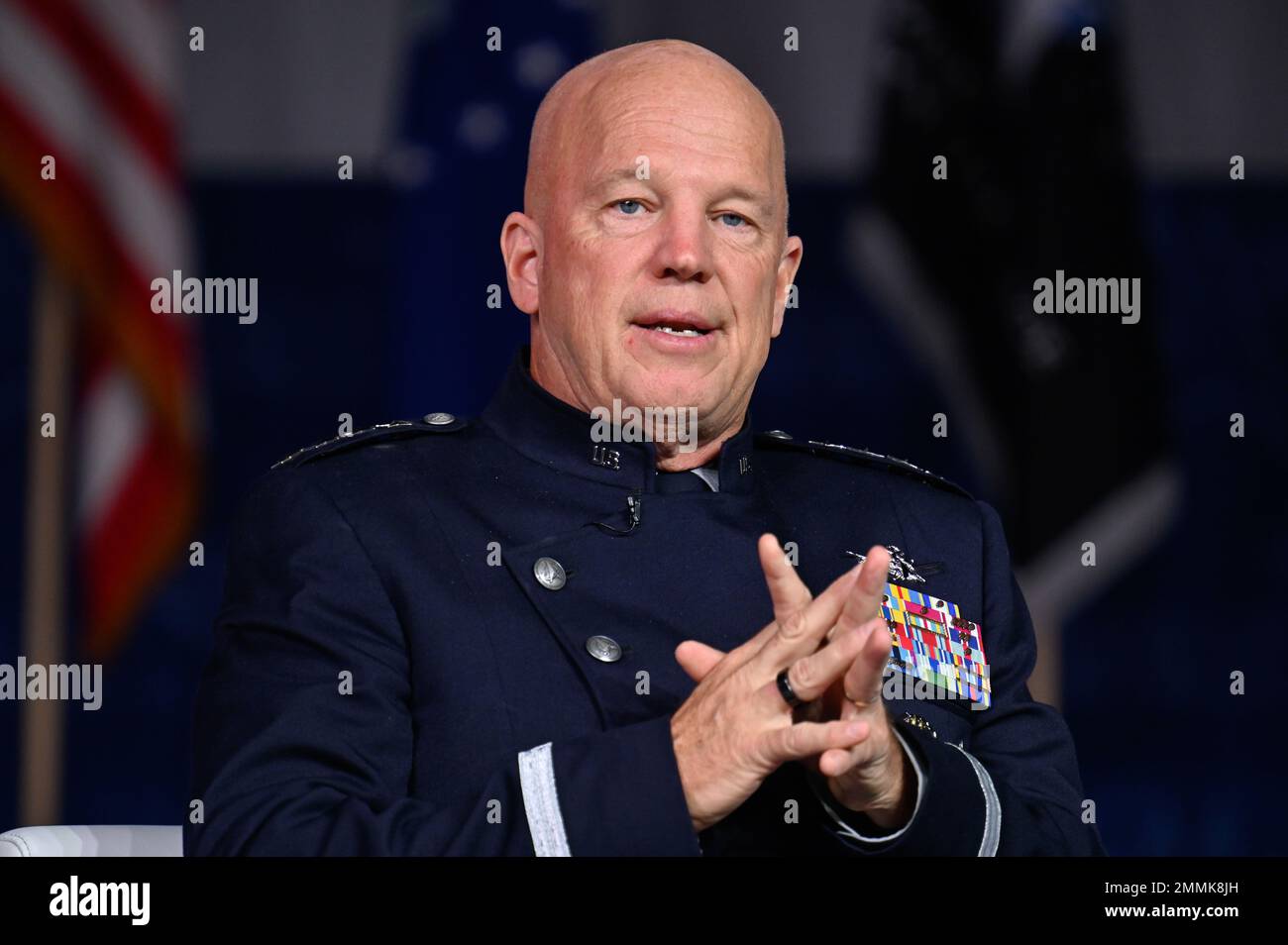 Chief of Space Operations Gen. John W. “Jay” Raymond speaks about ...