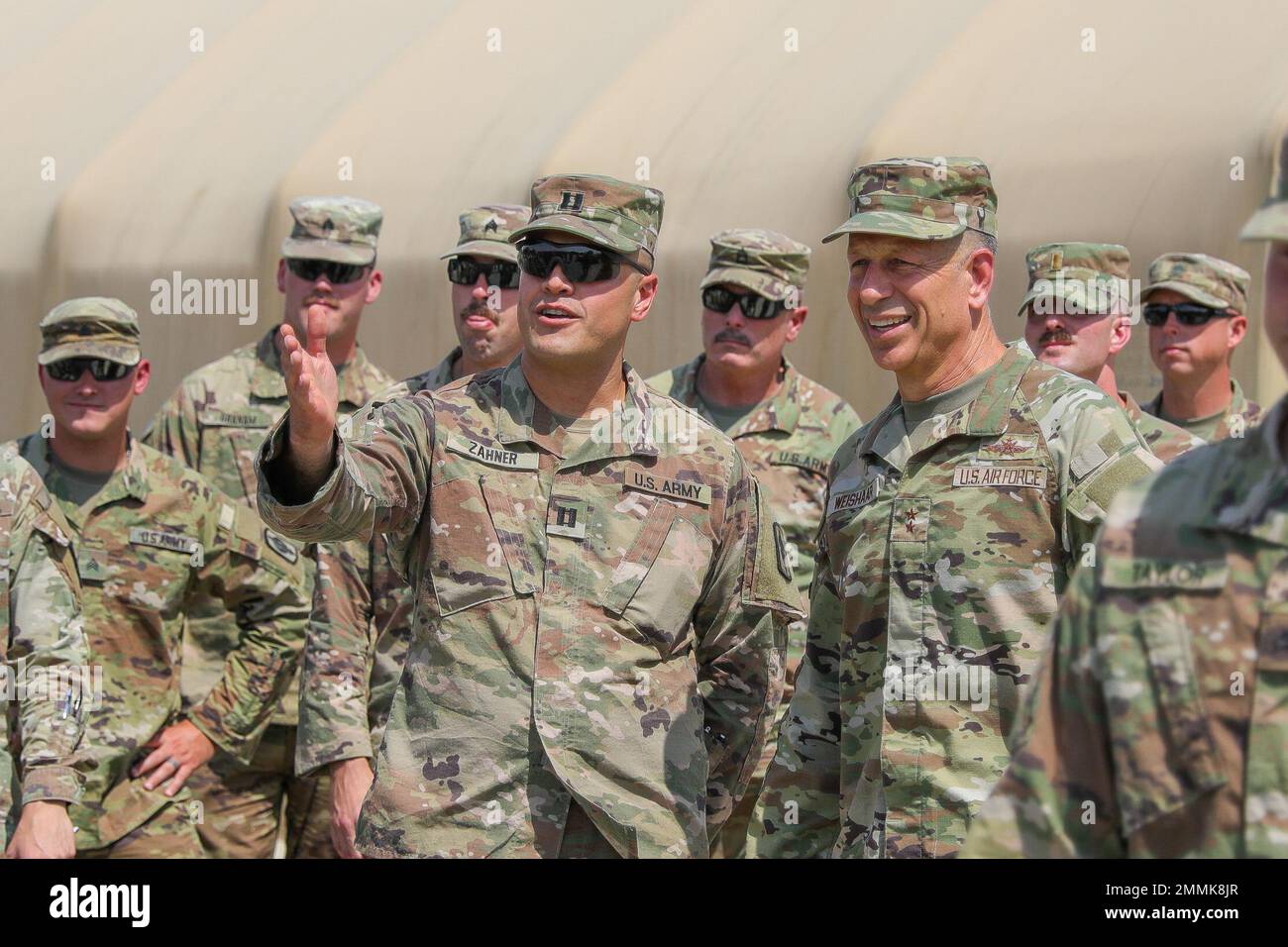 Maj. Gen. David Weishaar, The Adjutant General of Kansas, visited ...