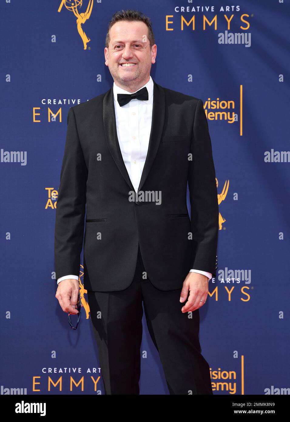 Michael Penketh arrives at night one of the Television Academy's 2018 ...