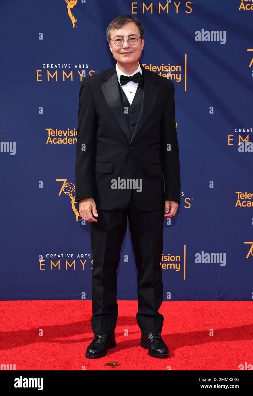 M. David Mullen arrives at night one of the Television Academy's 2018 ...