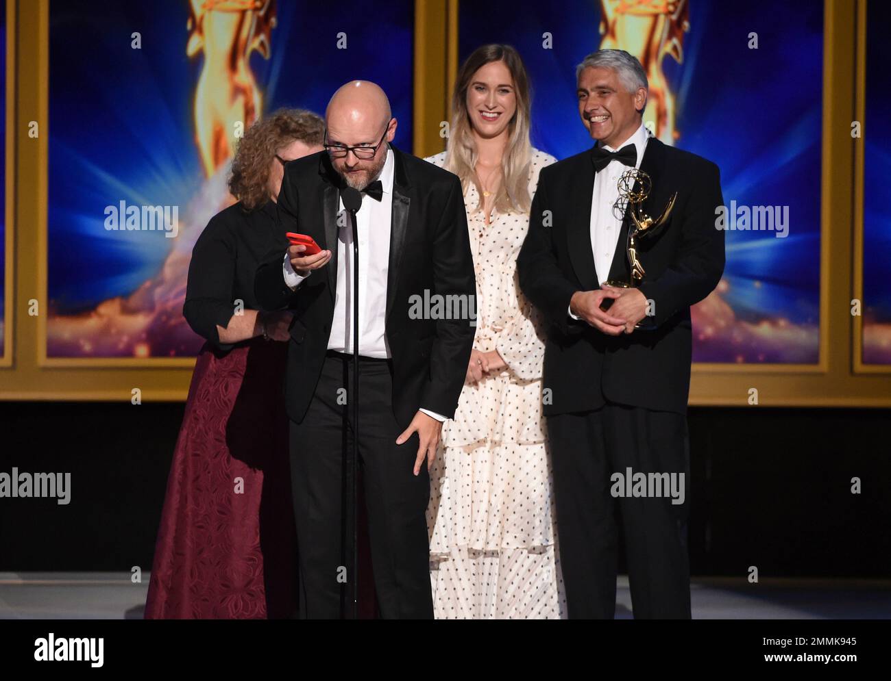 EXCLUSIVE - Jane Walker and, from left, Barrie Gower, Emma Faulkes ...