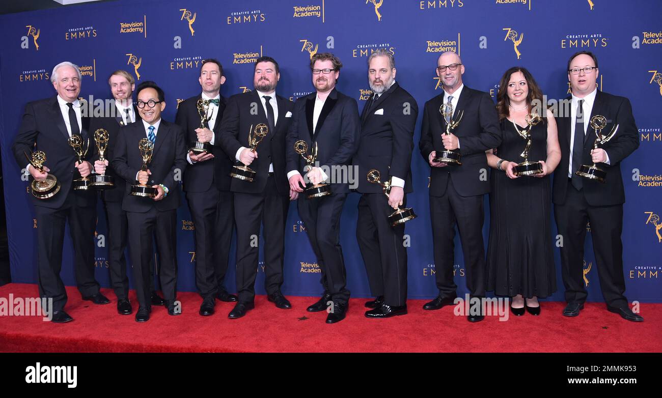 The team from the "Pickle Rick" episode of "Rick and Morty" winners of ...