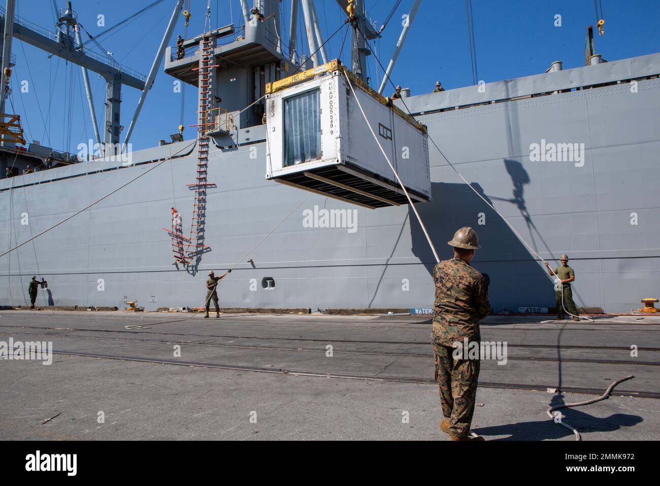 U.S. Marines from multiple Marine Aviation Logistics Squadrons (MALS ...