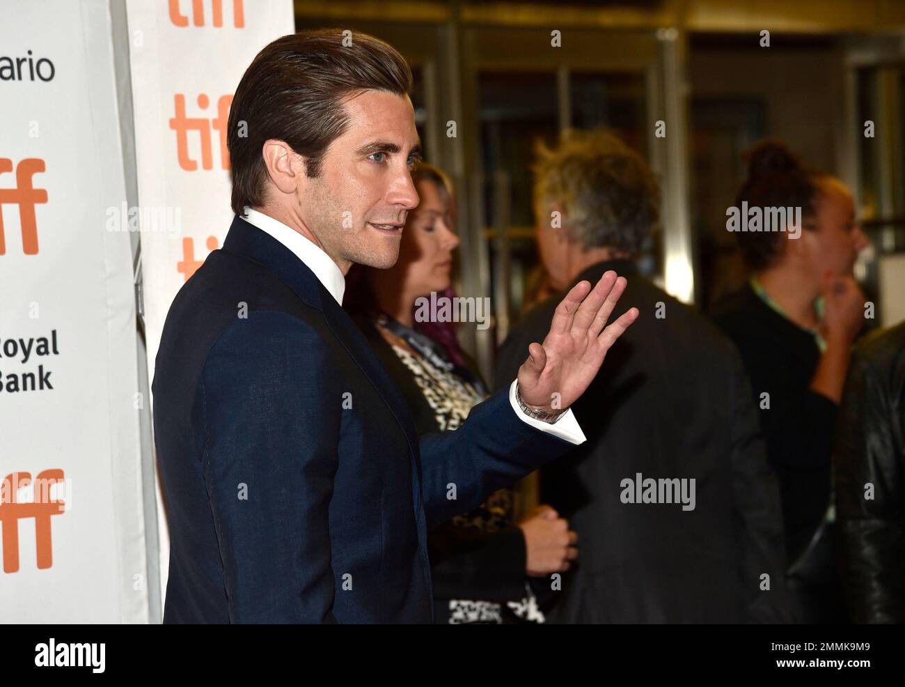 Jake Gyllenhaal attends the premiere for "The Sisters Brothers" on day ...