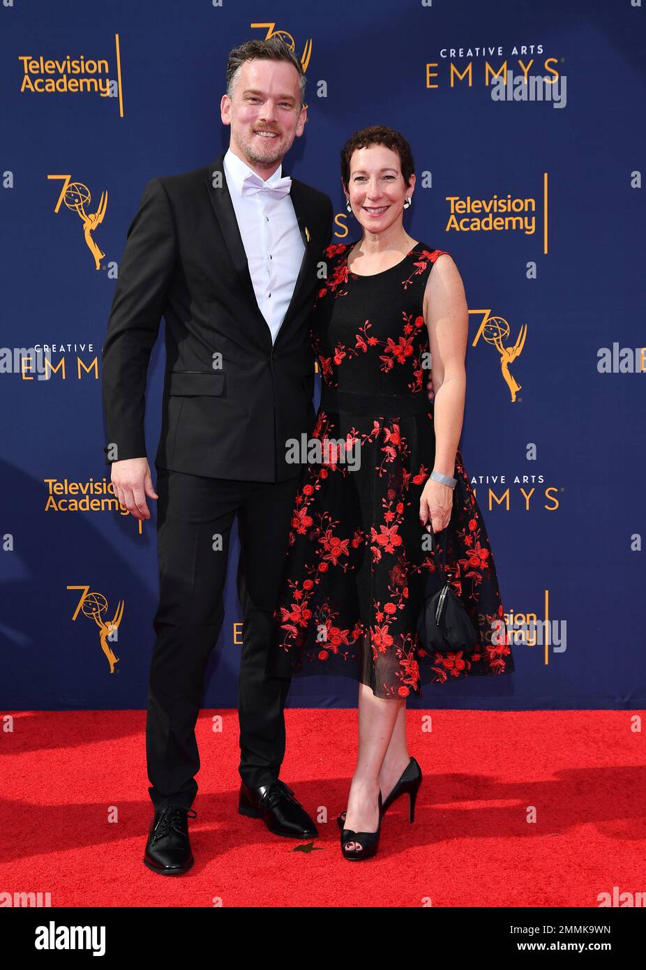 Andrew Coutts, left, and April Nokifora arrive at night one of the ...