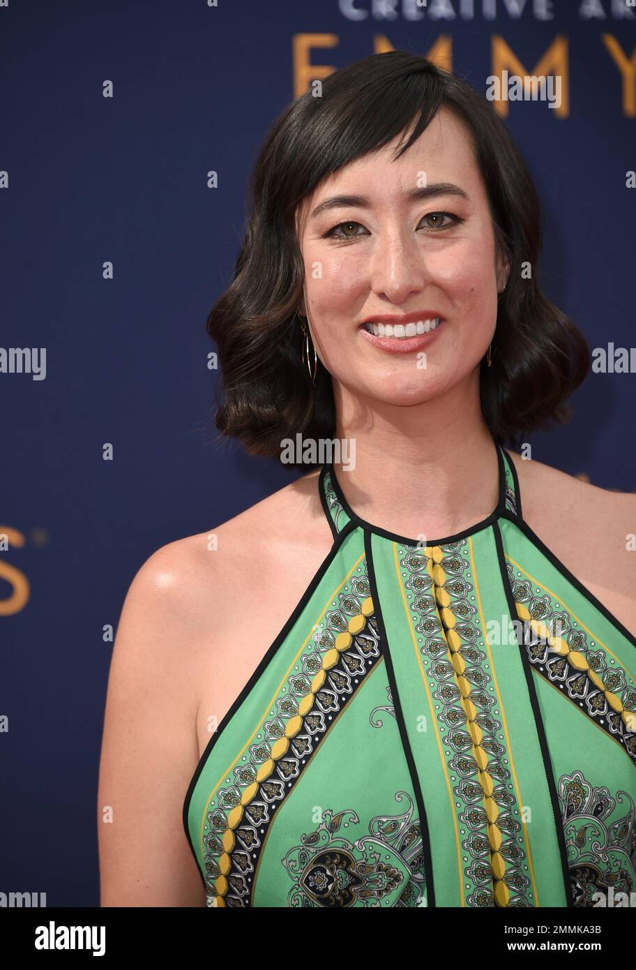 Michelle Pak arrives at night one of the Creative Arts Emmy Awards at ...