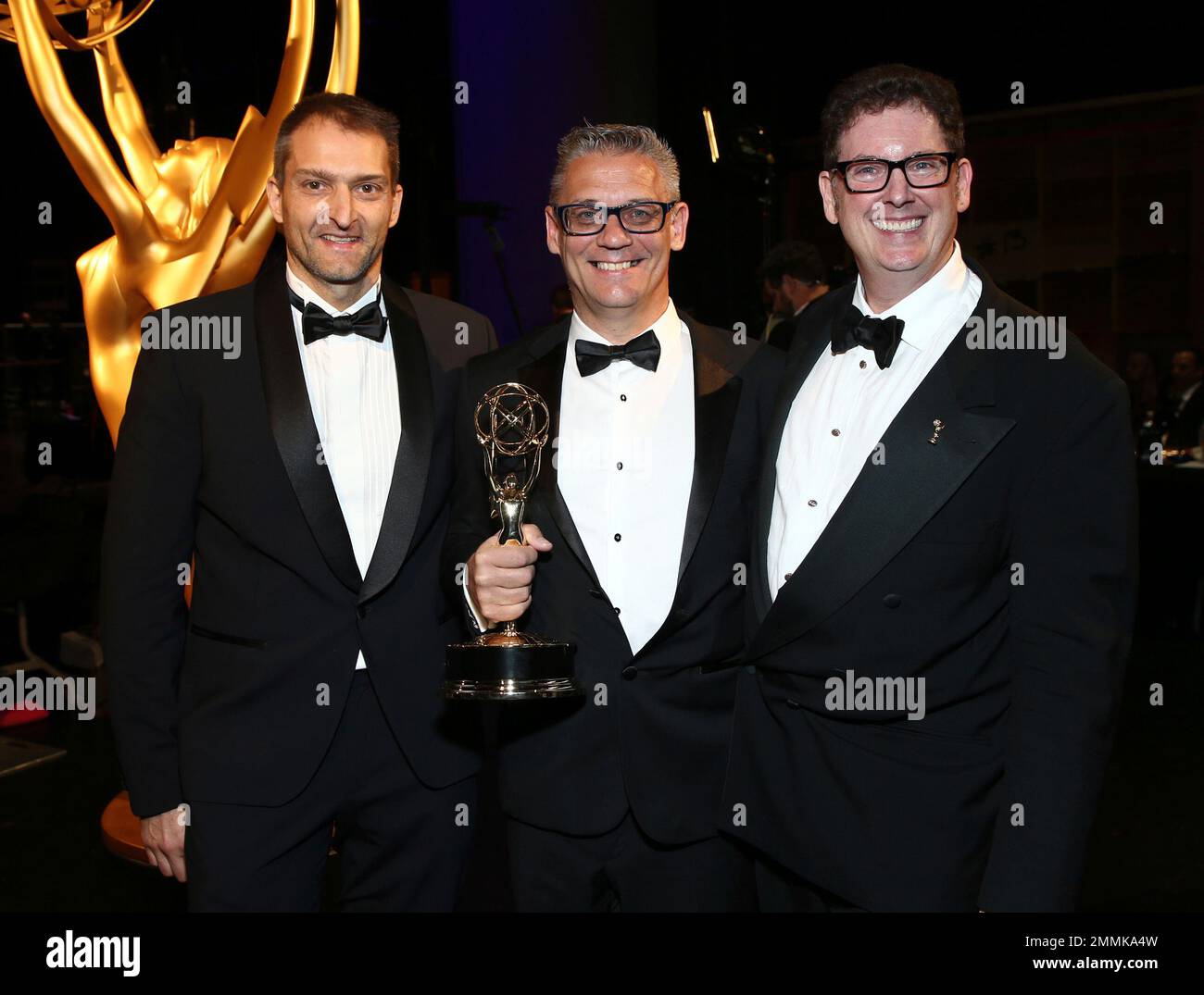 EXCLUSIVE - Tamas Csaba, from left, Mark Hensley and Bob Bronow ...