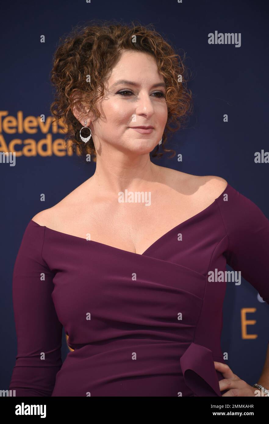 Simone Pero arrives at night one of the Creative Arts Emmy Awards at ...