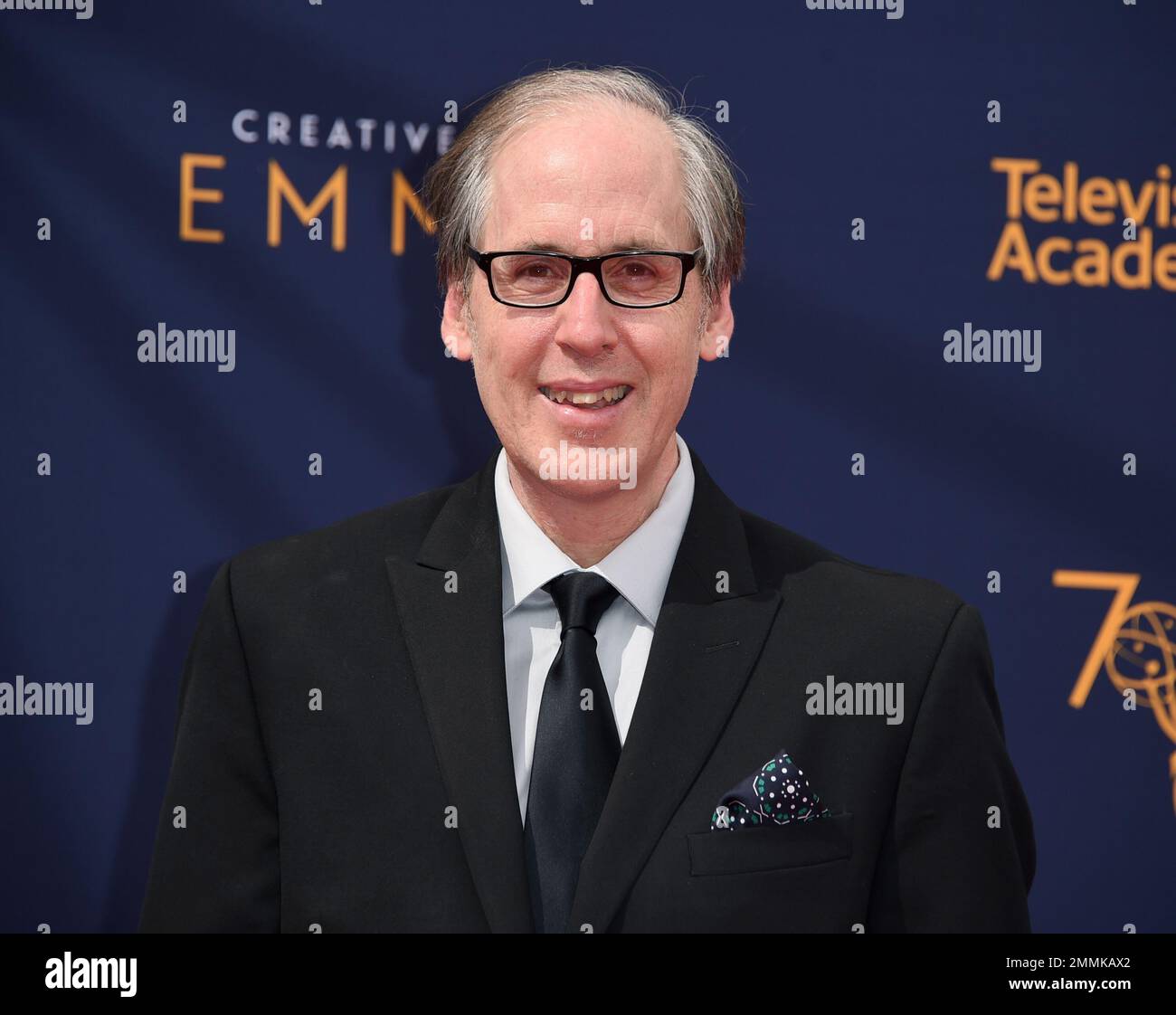 Jeff Beal arrives at night one of the Creative Arts Emmy Awards at The ...