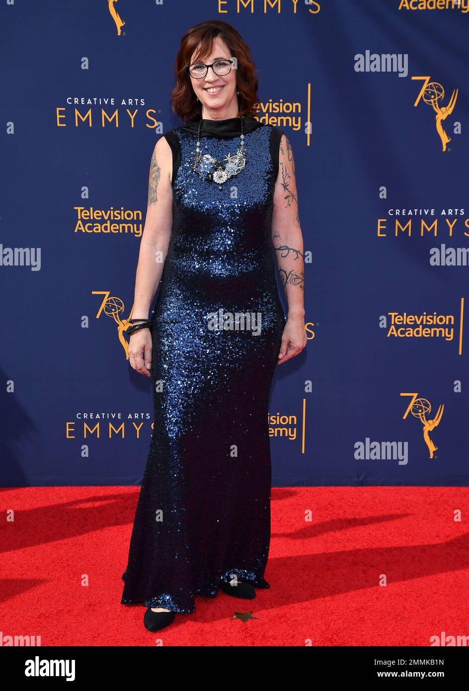 Paula Fairfield arrives at night one of the Television Academy's 2018 ...