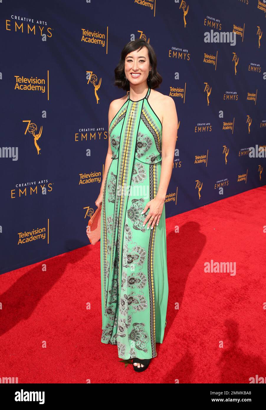 Michelle Pak arrives at night one of the Television Academy's 2018 ...